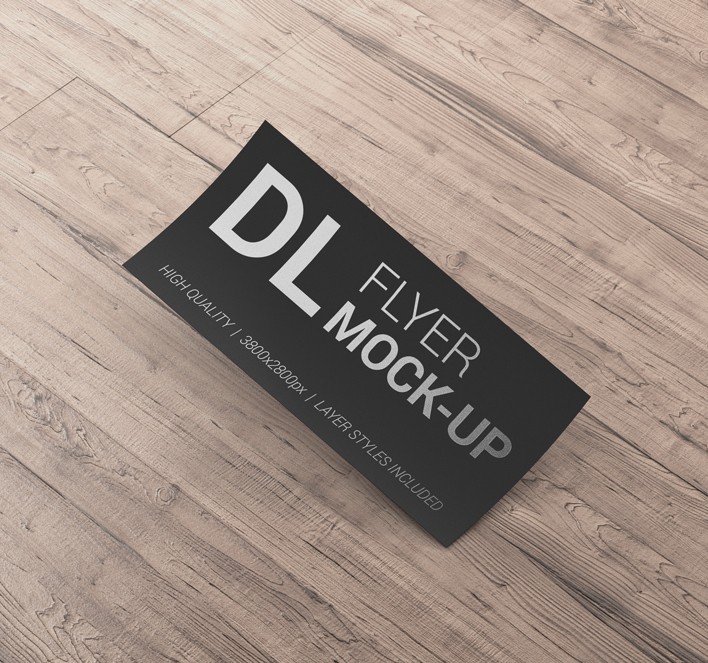 DL Flyer Mock-Up - Premium and Free Mockups for your awesome Projects ...